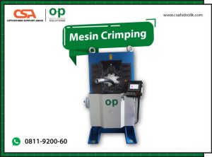 Mesin Crimping Selang Hidrolik OP Kualitas Italia